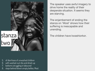 Refugee Mother and Child by Chinua Achebe | PPTX