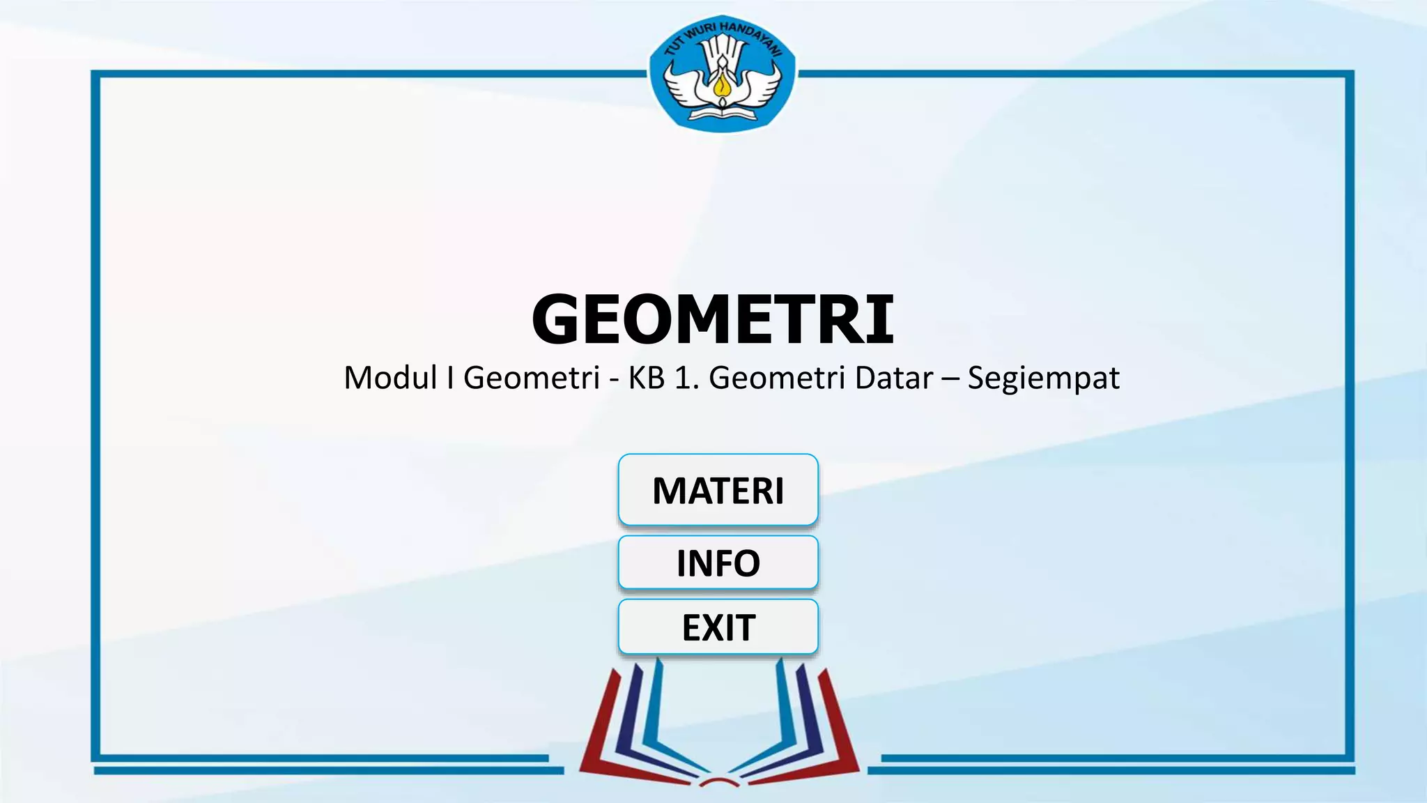 MTK M1 KB1 Geometri Datar - Segiempat | PPTX
