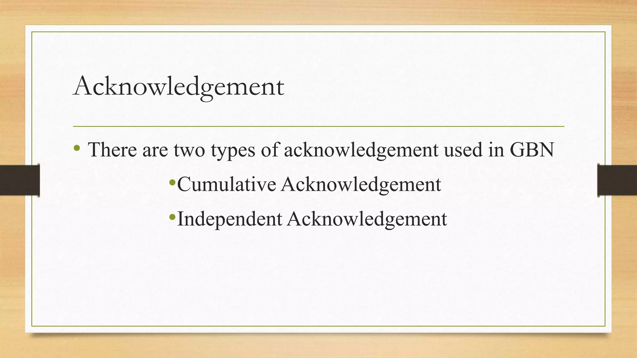 Go back-n protocol | PPTX