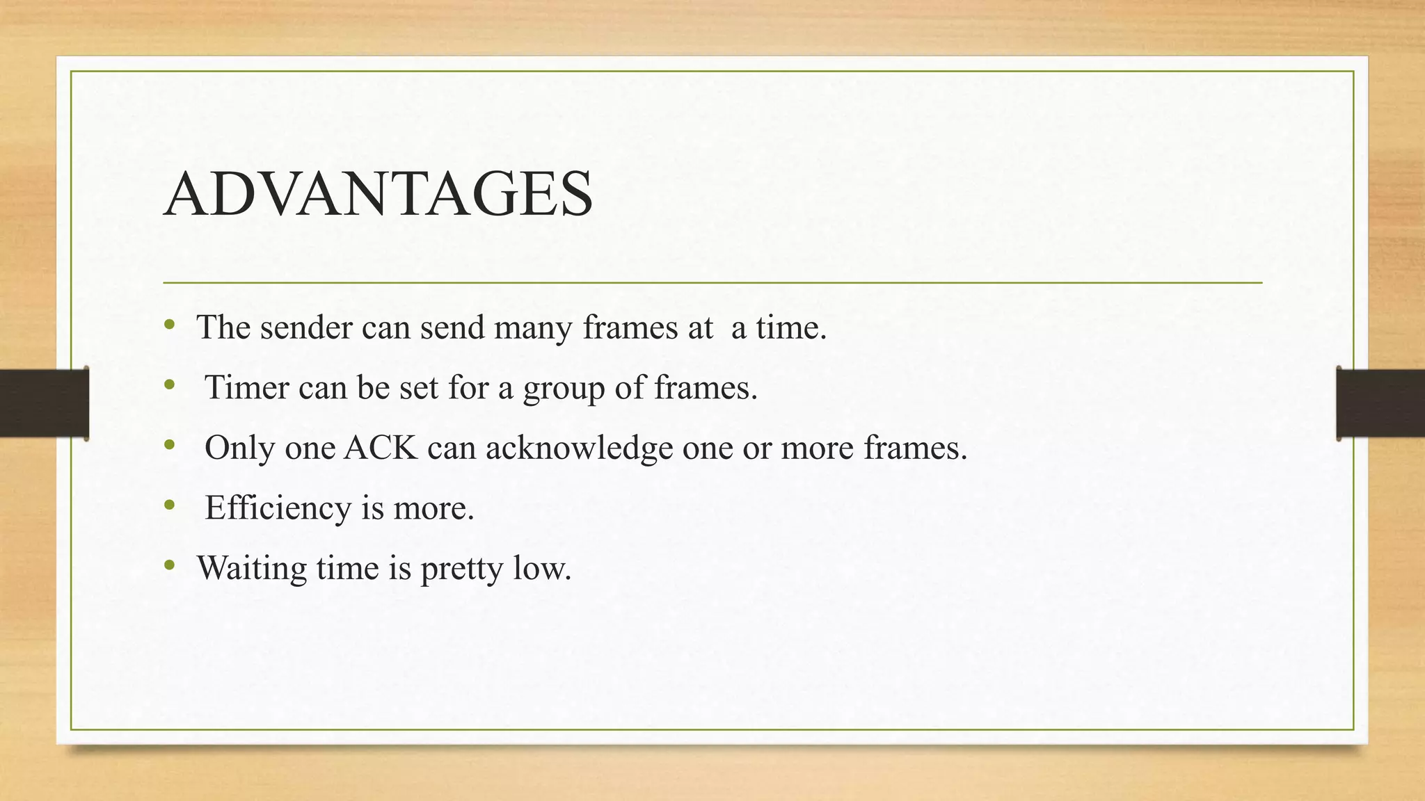 Go back-n protocol | PPTX