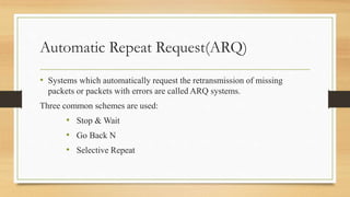 Go back-n protocol | PPTX