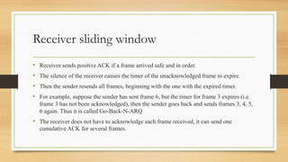 Go back-n protocol | PPTX