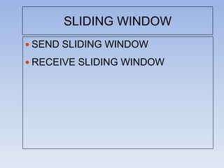 Go Back N ARQ | PPTX