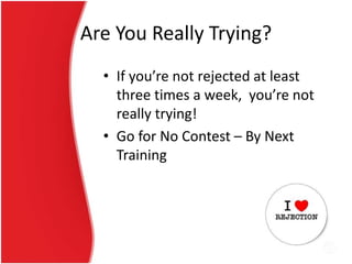 Go-For-NO... The Secret to Success . | PDF