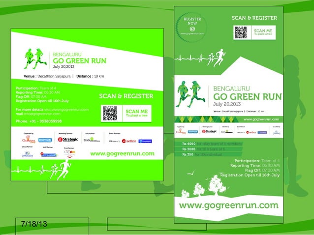 Go Green Run Marathon | PPT