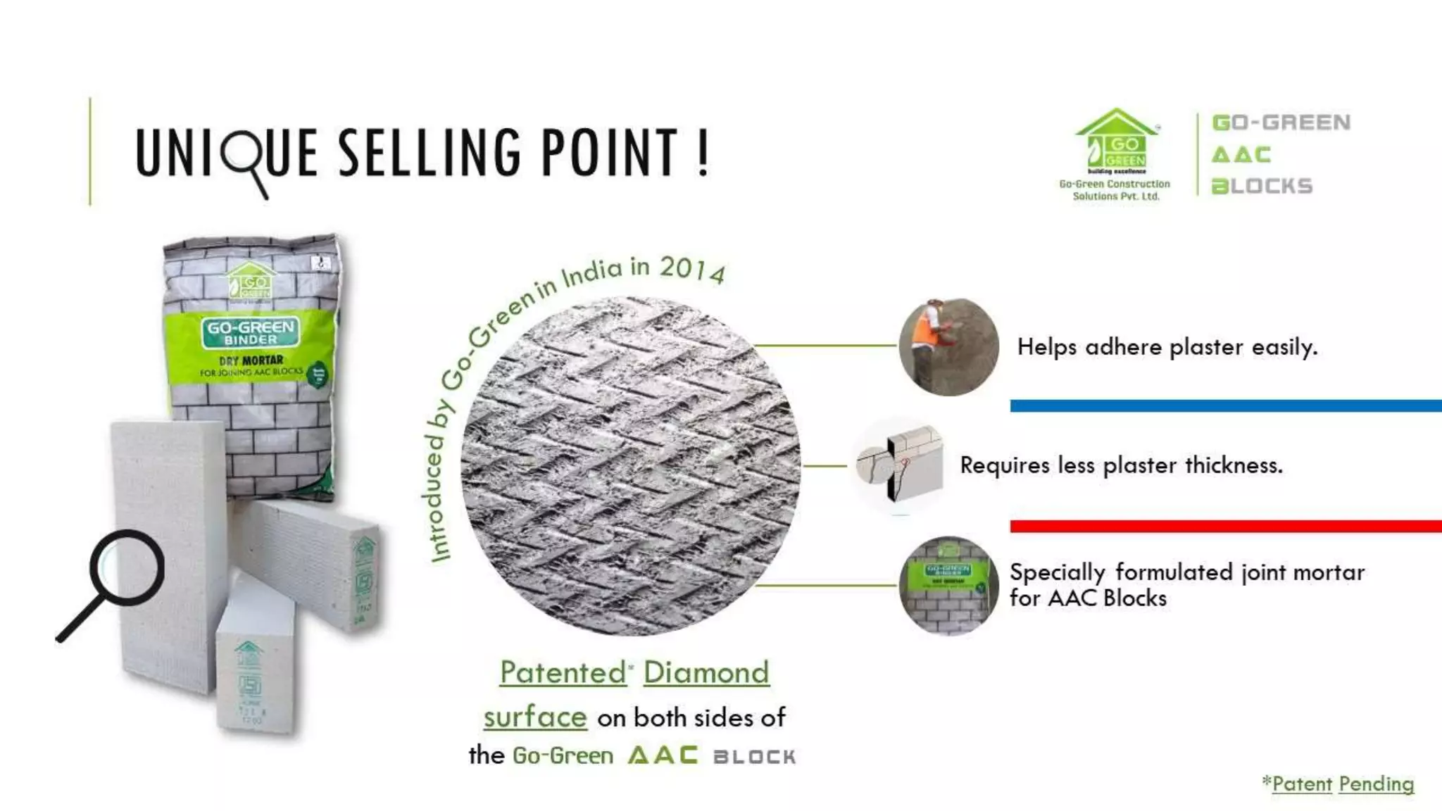 Go Green AAC Blocks PPT | PPTX