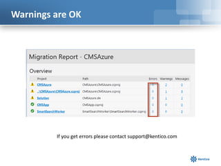 Go…Running Kentico CMS on Windows Azure | PPTX