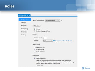 Go…Running Kentico CMS on Windows Azure | PPTX