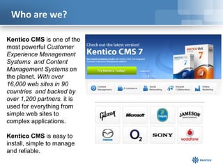 Go…Running Kentico CMS on Windows Azure | PPTX