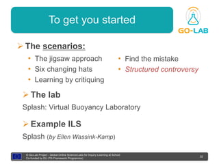 Go-Lab: Scenarios | PPTX