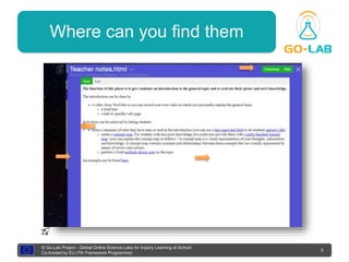 Go-Lab: Scenarios | PPTX
