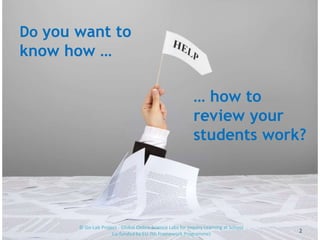 Go-Lab: What is Happening in my ILS | PPT