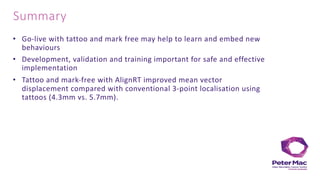 Go-Live with Tattoo and Mark Free Treatments | PDF