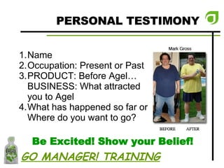 Go Manager Training | PPT
