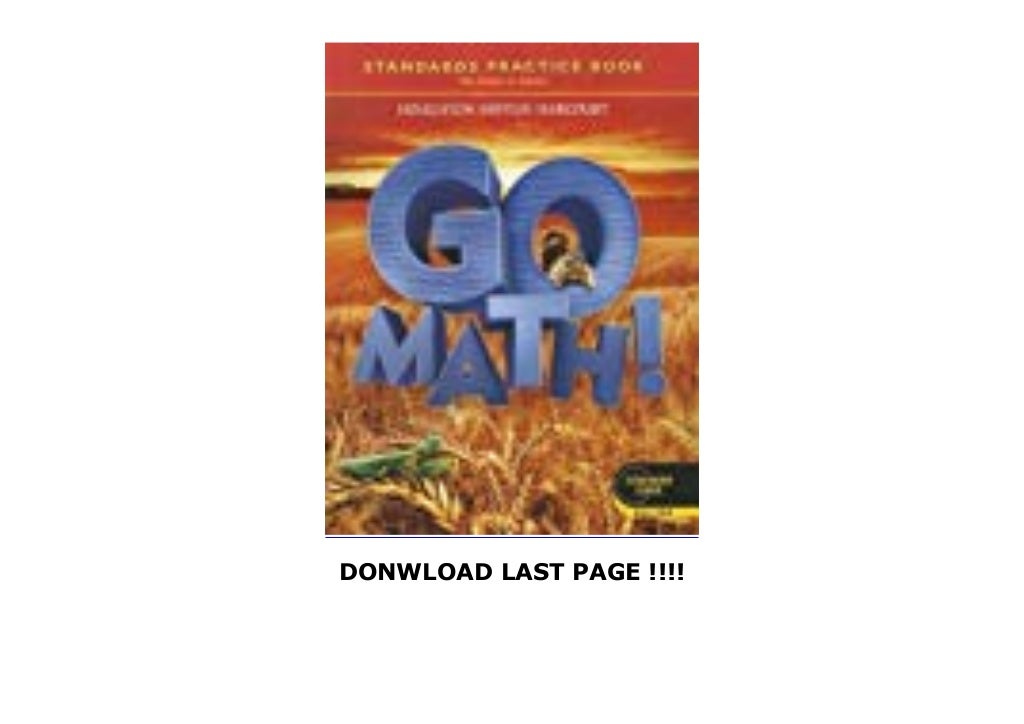 Go Math Standards Practice Book Grade 2 Common Core Edition For go-math-standards-practice-book-grade-2-common-core-edition-for