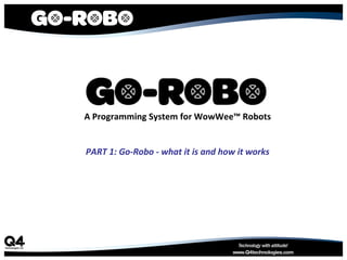 Go Robo Presentation | PPT
