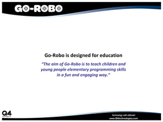 Go Robo Presentation | PPT