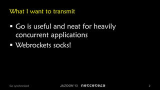 Go Synchronized | PDF