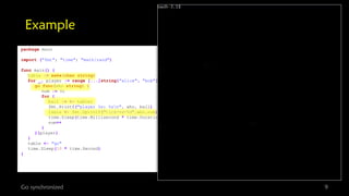 Go Synchronized | PDF