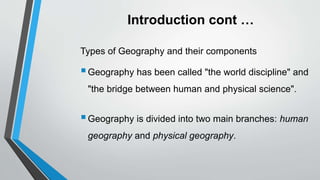GO 111 Lectures Slides All Modules Physical Geography | PPT