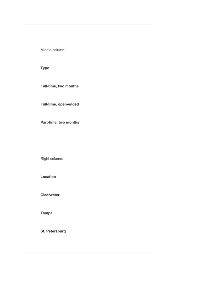 GO16_WD_CH02_GRADER_2E_HW - Job Listings 1.0 (completed solution) | PDF