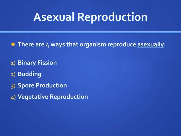 GO 2_2 Asexual and Sexual Reproduction.ppt | Infertility | Reproductive ...