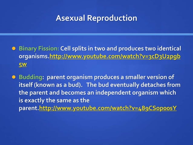 GO 2_2 Asexual and Sexual Reproduction.ppt | Infertility | Reproductive ...