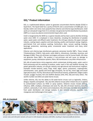 Chlorine Dioxide Water Disinfection | PDF