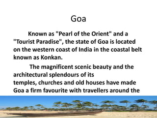 Goa | PPT