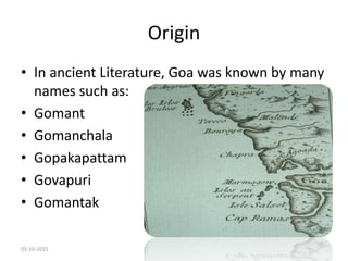 Goa | PPTX