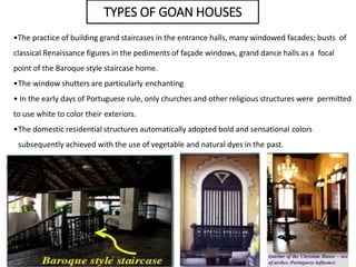 Vernacular Architecture of Goa | PPTX