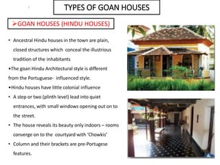 Vernacular Architecture of Goa | PPTX