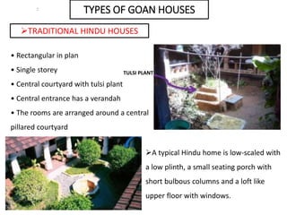 Vernacular Architecture of Goa | PPTX