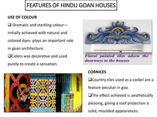 Vernacular Architecture of Goa | PPTX