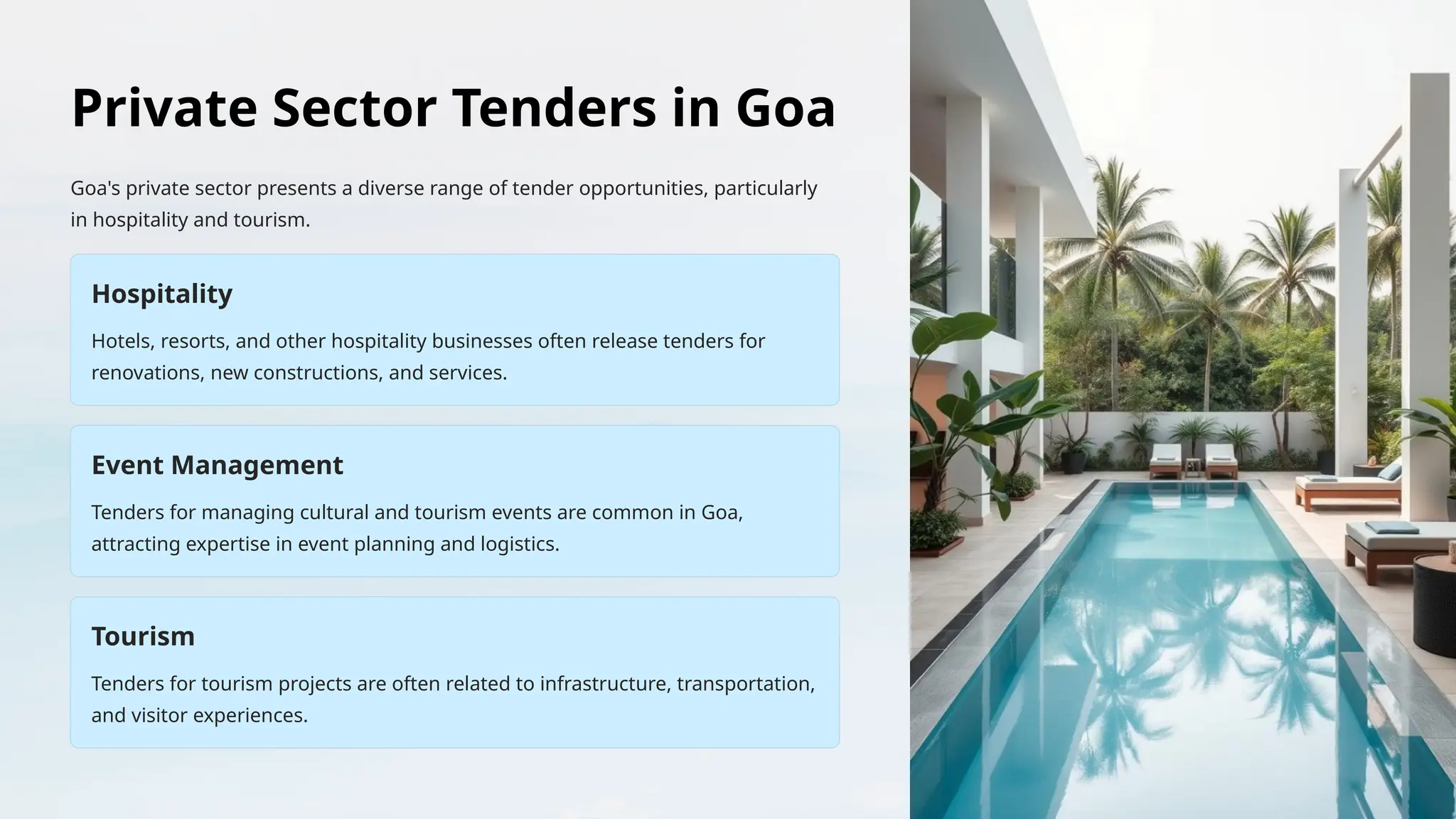"Goa Tender Insights for Business Growth" | PPTX