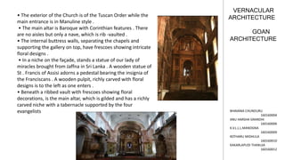 Goa vernacular architecture | PPTX