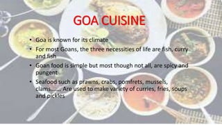 Goa cuisine | PPTX