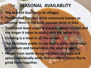 Goa cusine | PPTX
