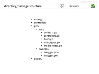 goa Design first API Generation | PPTX