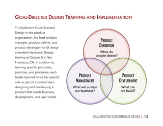 Goal Directed User Interface Design Case Study | PDF