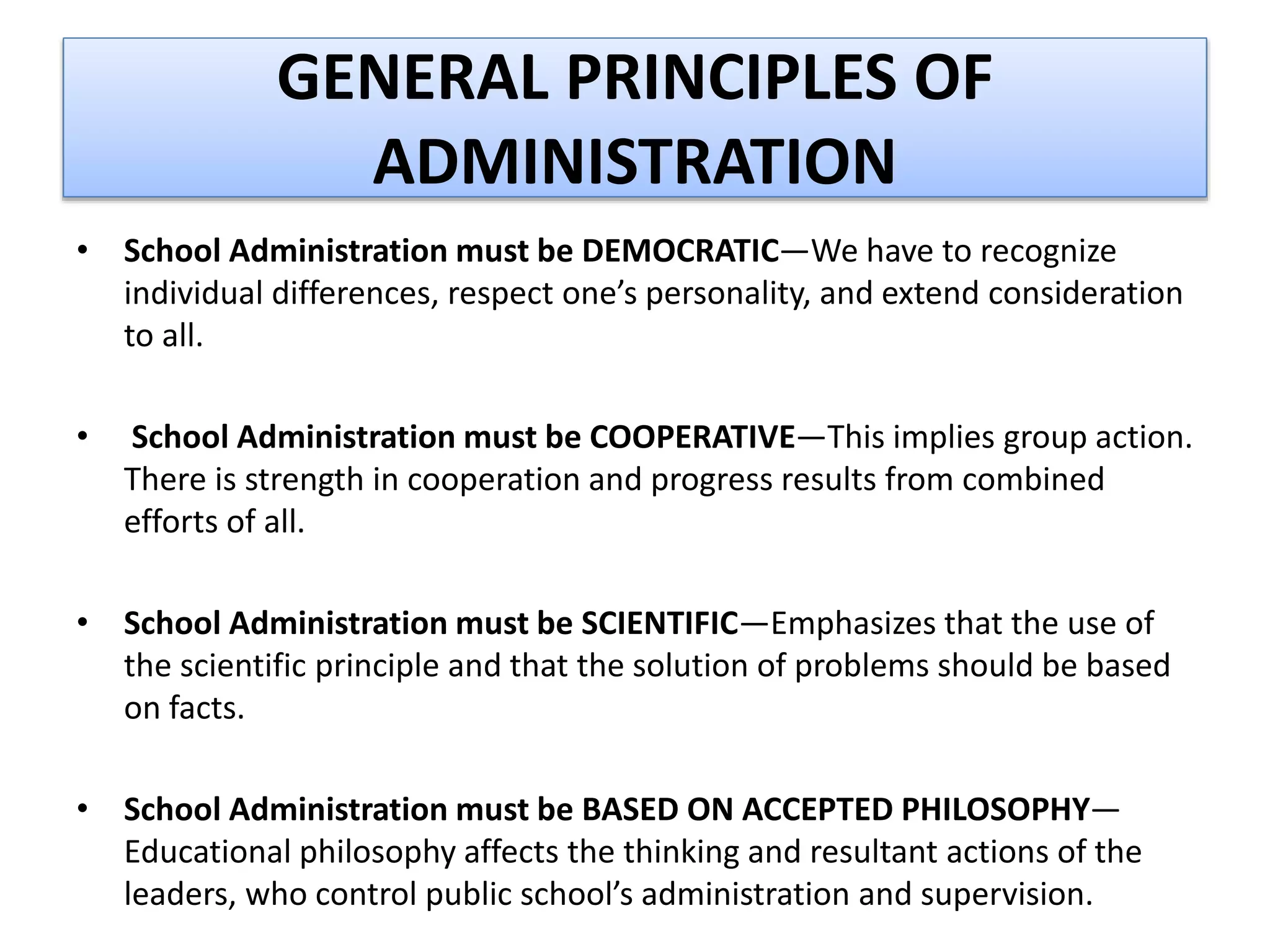School Governance and Supervision: Goal functions-principles-theory in ...