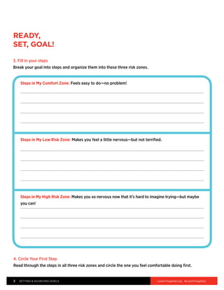 #LeanInTogether: Goal Setting Activity | PDF