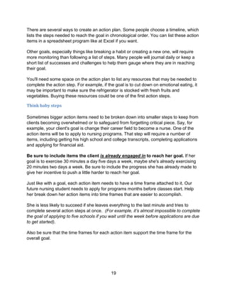 Goal Setting For Coaches | PDF