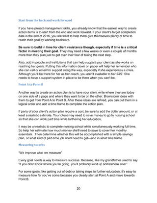 Goal Setting For Coaches | PDF
