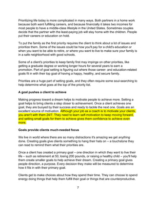 Goal Setting For Coaches | PDF