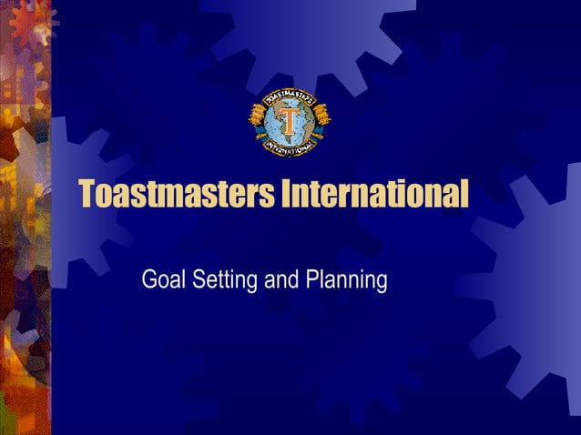 Goal Setting Presentation | PPT