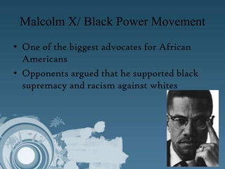 U.S. History- Civil Rights movement | PPTX