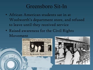 U.S. History- Civil Rights movement | PPTX