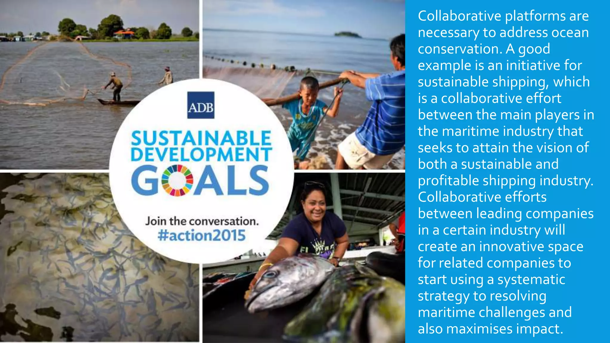 Sustainable development Goal 14: Conserve and sustain the oceans, seas ...