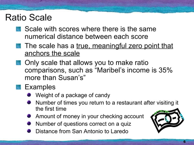 Scales of Measurement | PPS | Science